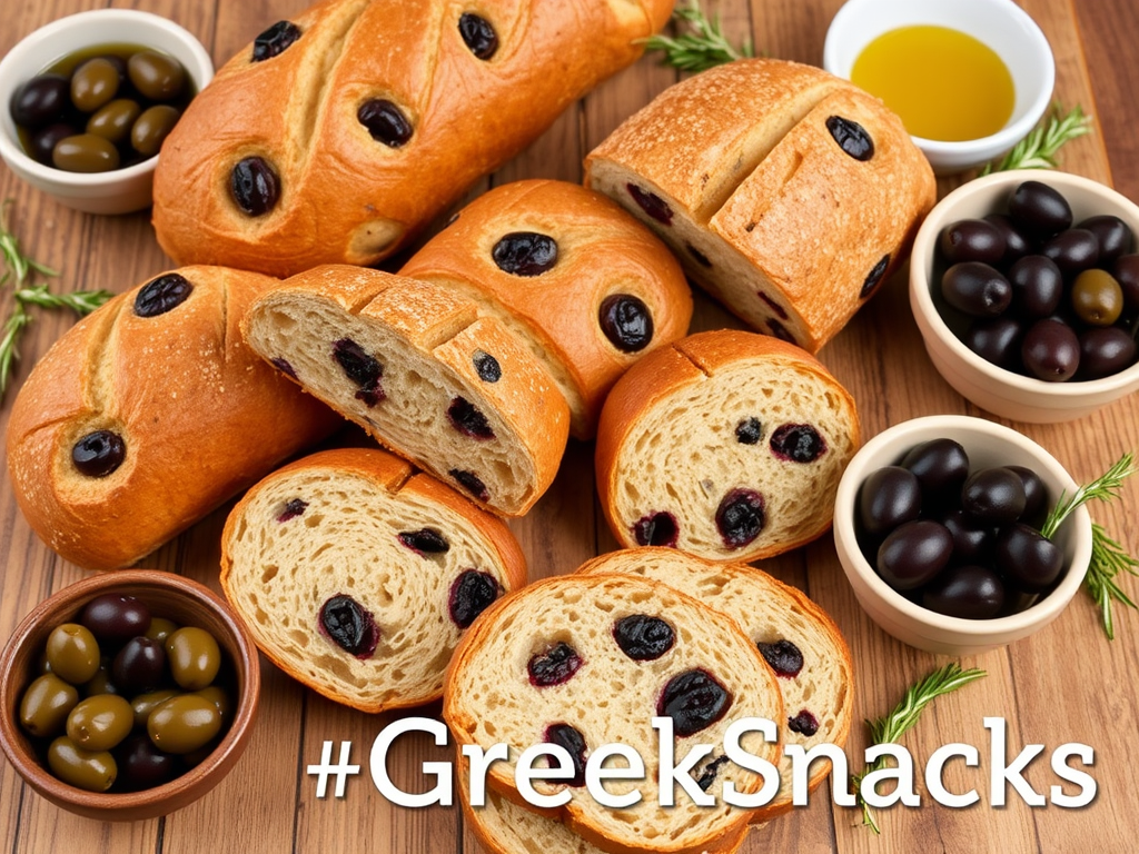 Kalamata Olive Bread: A Delightful Treat – Greeksnacks Blog