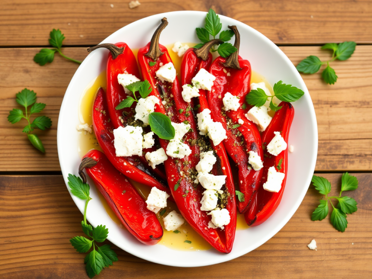 Greek Roasted Red Pepper Recipe – Greeksnacks Blog