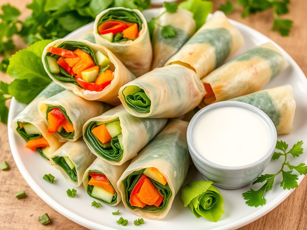 Greek Vegetable Spring Rolls – Greeksnacks Blog