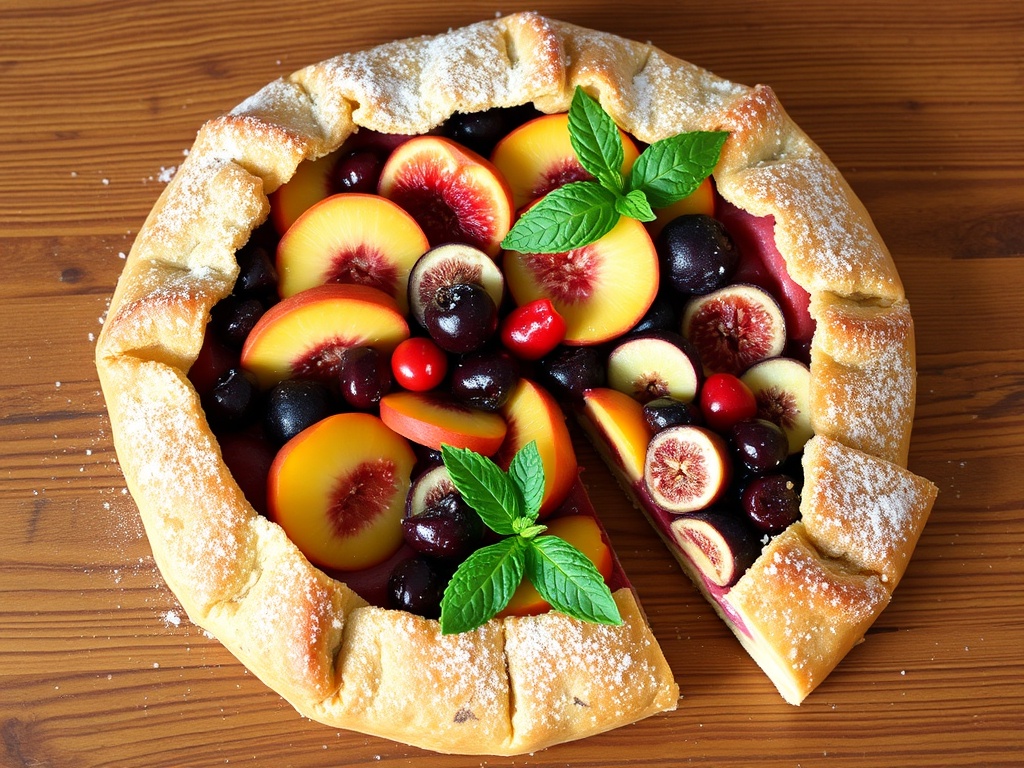 Greek Fruit Galette – Greeksnacks Blog
