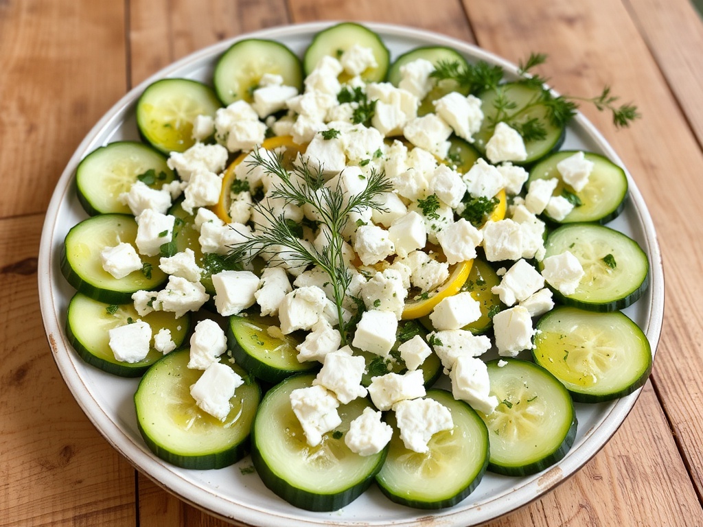 Cucumber Slices with Feta: A Refreshing Delight – Greeksnacks Blog